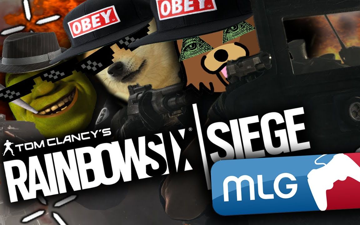 MLG RAINBOW SIX SIEGE_哔哩哔哩_bilibili