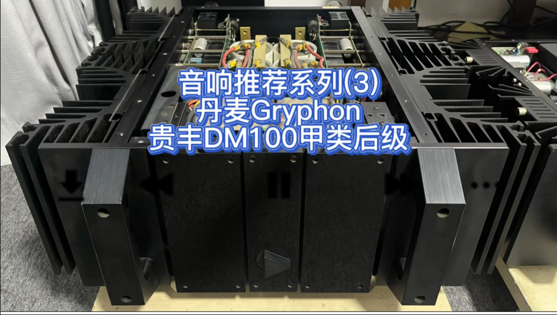 音响推荐系列（3）丹麦Gryphon贵丰DM100后级，A类100瓦的输出功率，二手三万多的售价，性价比与可玩性非常之高#发烧音响#HiFi ...