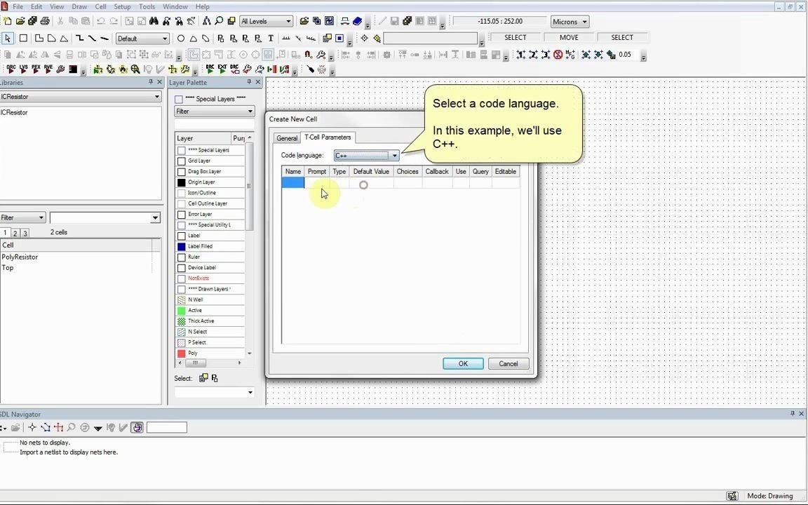 【TannerTools教程】12-Creating a New T-Cell in Tanner L-Edit_哔哩哔哩_bilibili