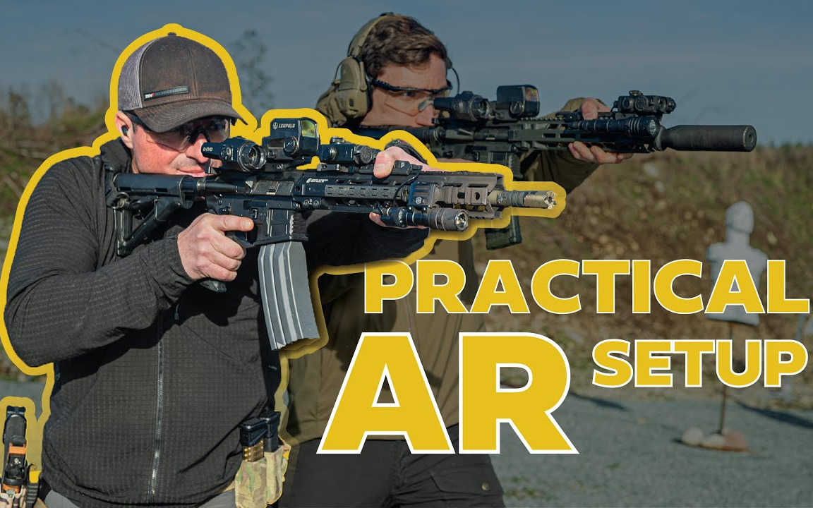 Army Ranger shows his rifle setups_哔哩哔哩_bilibili