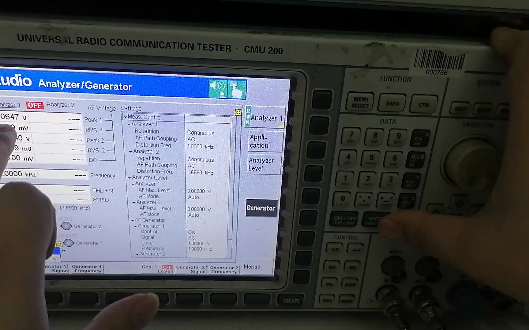 CMU200音频分析选件——失真度测量_哔哩哔哩_bilibili