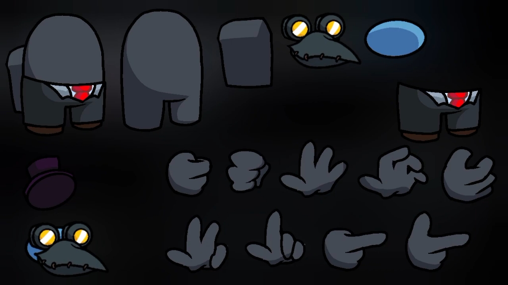 FNF：my Vs Impostors 模型[The Rig i always Used] (NOT A TRACE) - 视频下载 ...