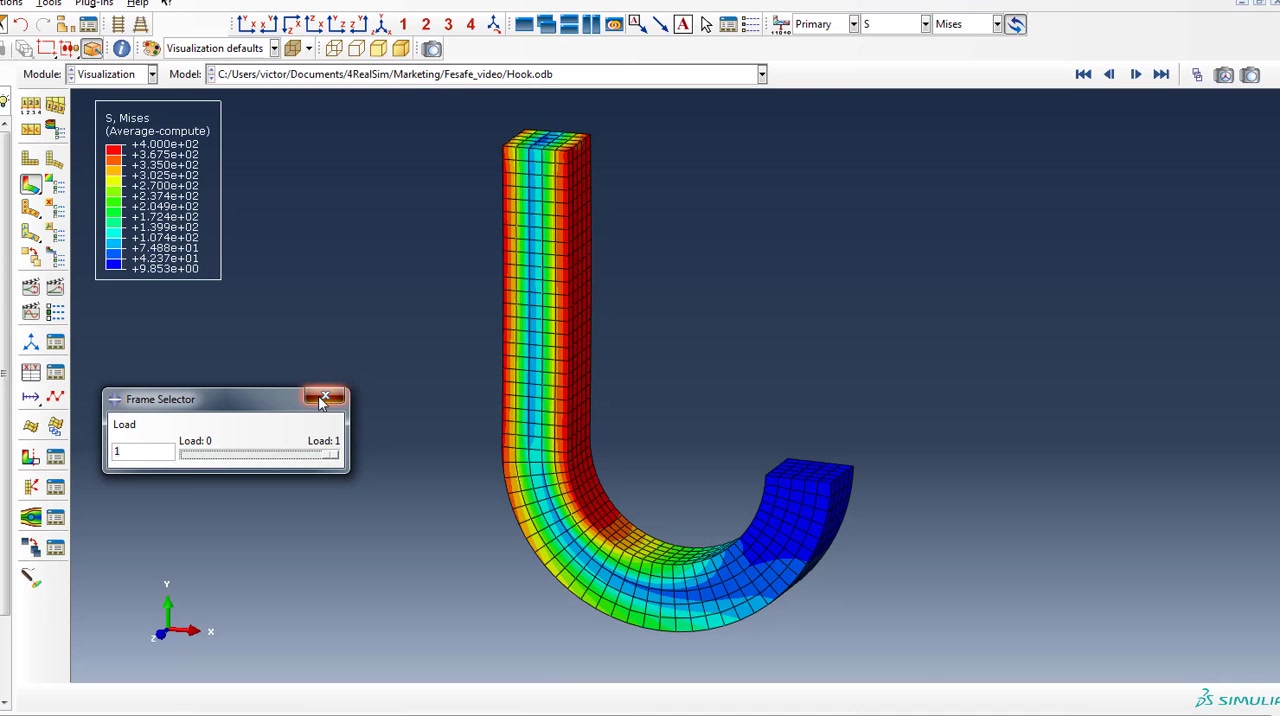FE-safe疲劳分析软件案例_哔哩哔哩_bilibili