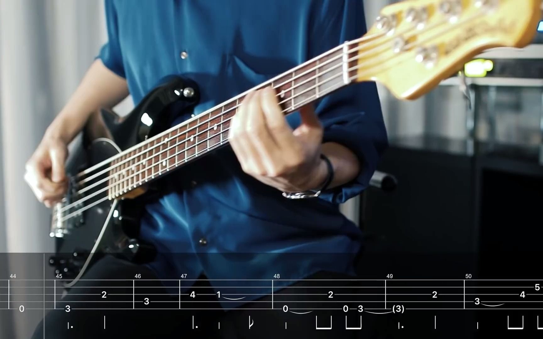 【贝斯】Polyphia GOAT Bass Cover_哔哩哔哩_bilibili
