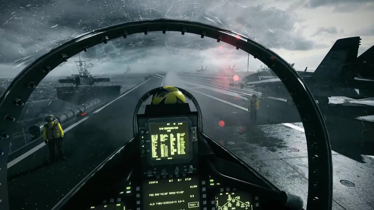 Battlefield 3 F18 Hornet Mission HD Full Mission_2_哔哩哔哩 (゜-゜)つロ 干杯 ...