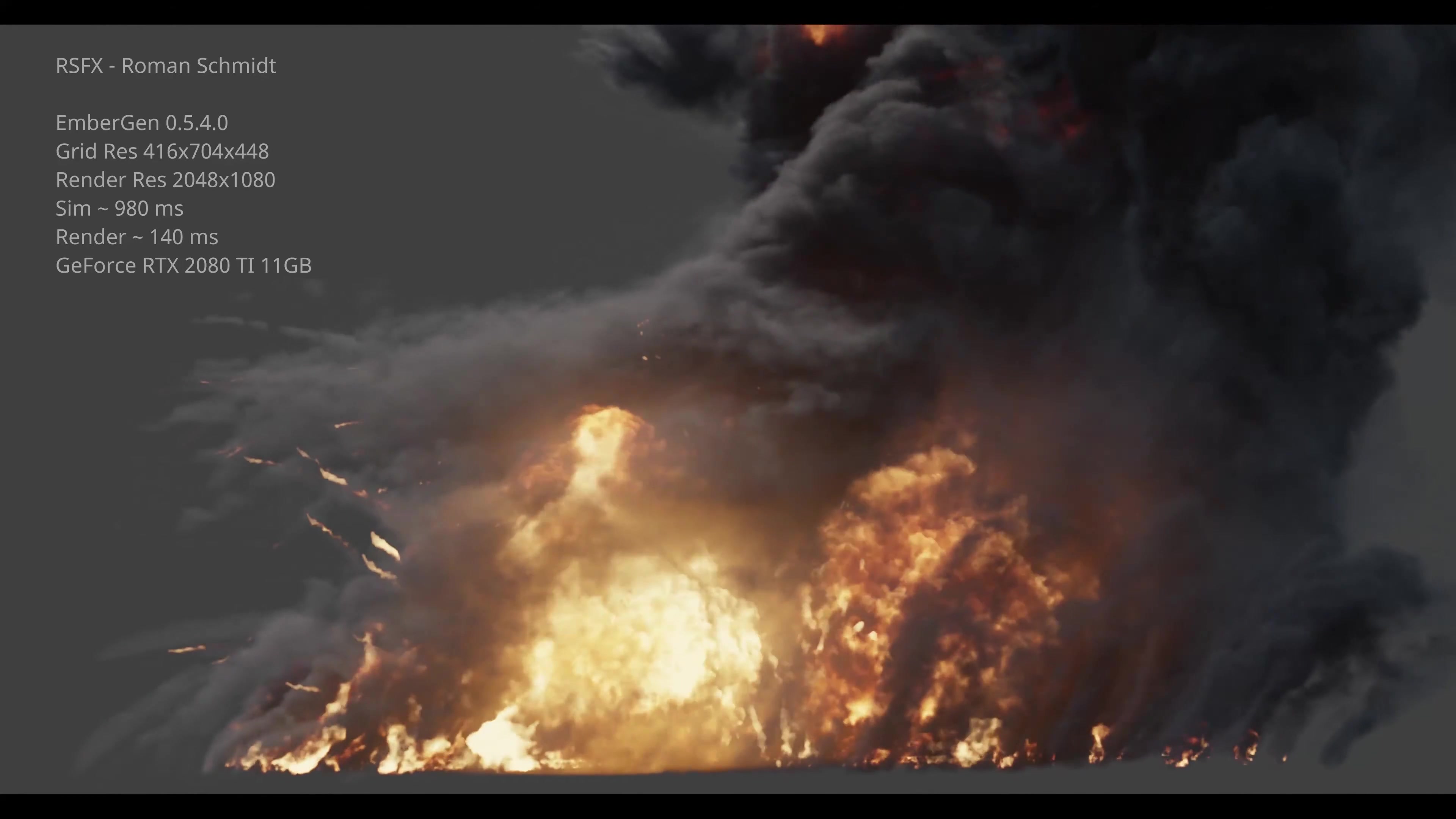 EmberGen 0.5.4.0 - explosions and fire - 4k_哔哩哔哩_bilibili