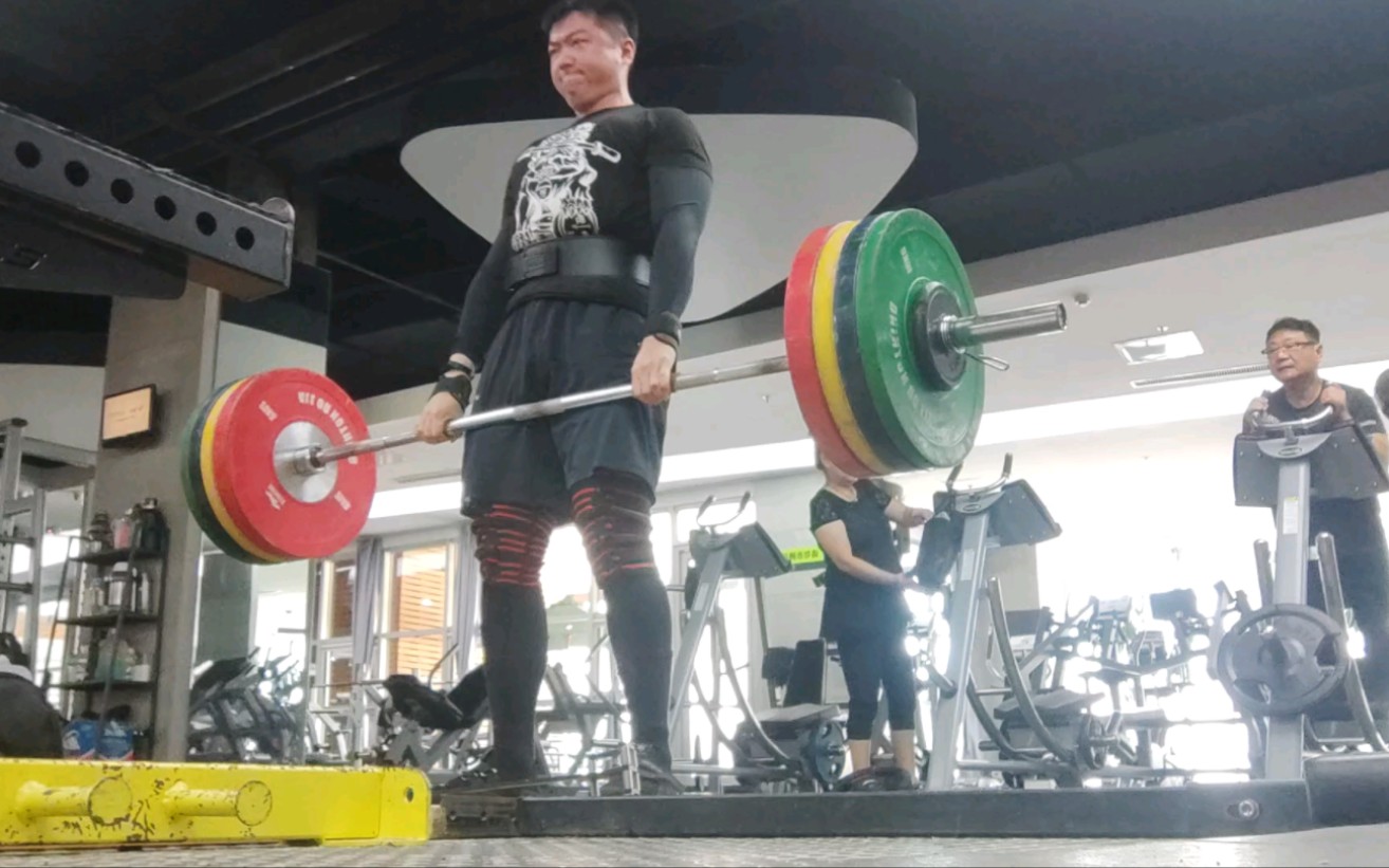 硬拉165kg×1_哔哩哔哩_bilibili