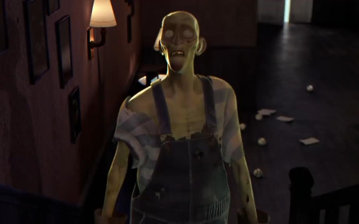 CGI 3D Animated Short HUNGRY ZOMBIE - by ISART DIGITAL_哔哩哔哩 (゜-゜)つロ 干杯 ...