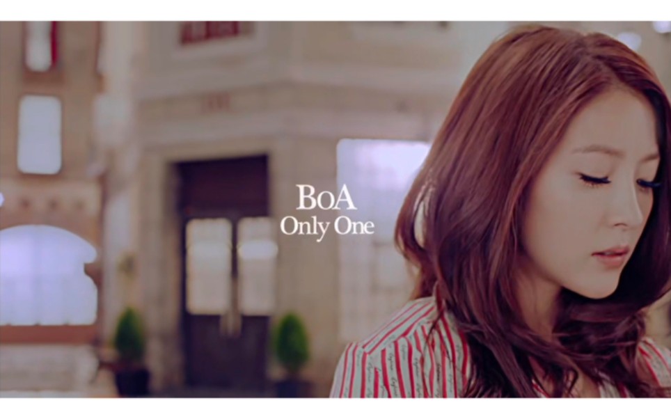音译│Only One - BoA (宝儿)_哔哩哔哩_bilibili