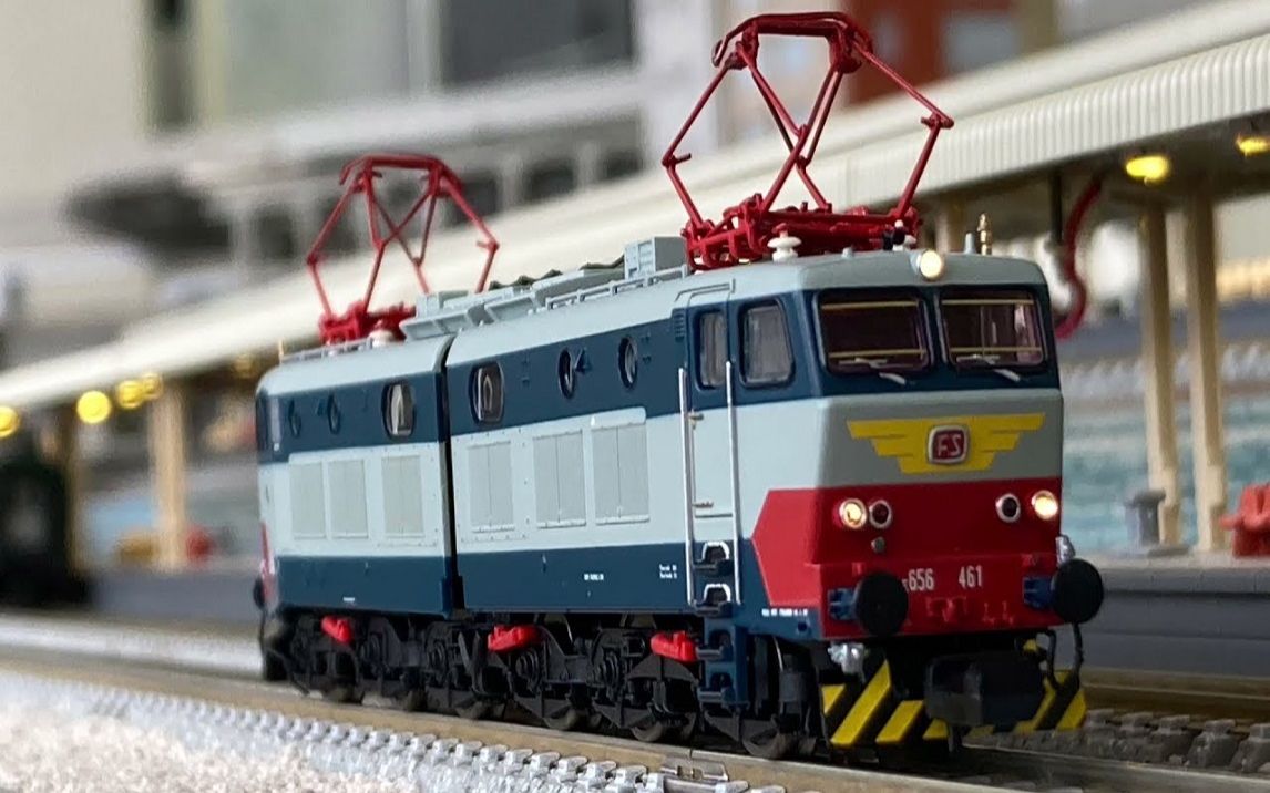 N比例 Arnold FS E656/E655 电力机车 铁道模型_哔哩哔哩_bilibili