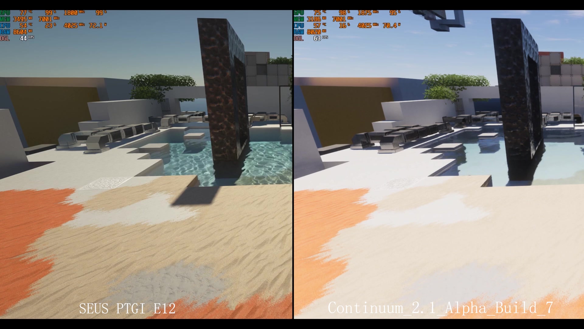 Minecraft 2020 Continuum 真实材质 POM/PBR RTX