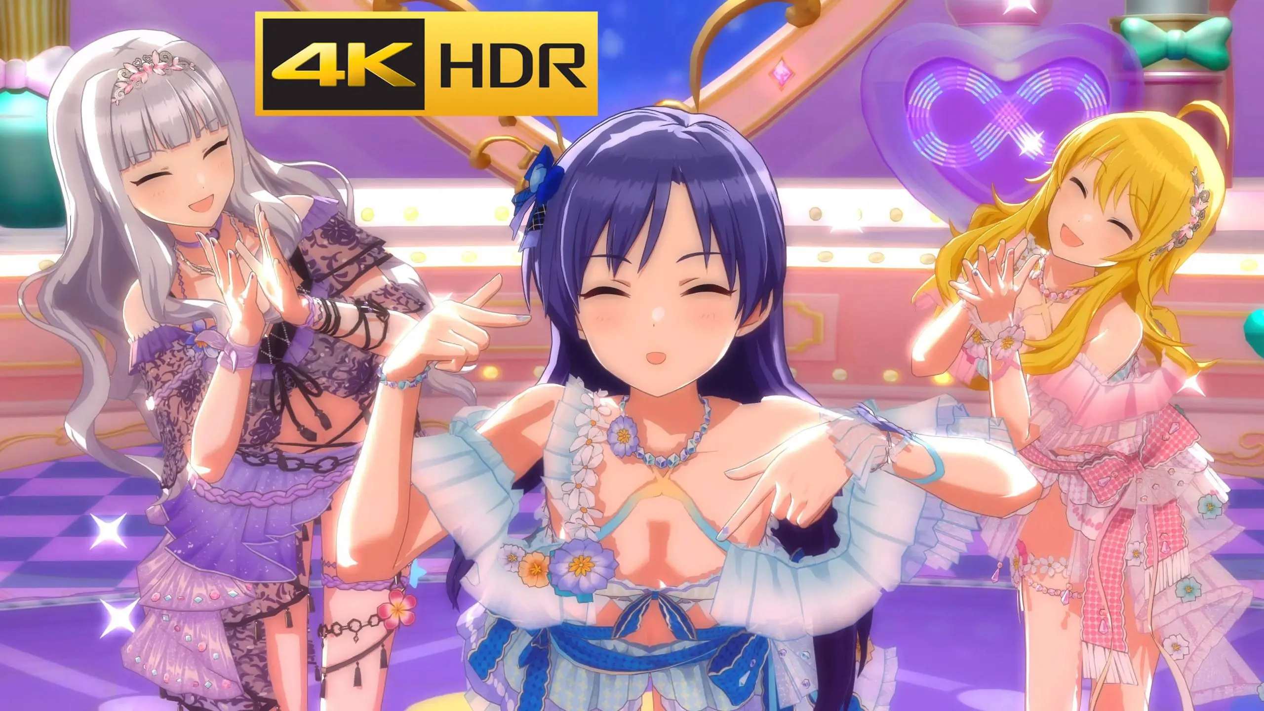 本家水着 「KoiKyun！」(千早・美希・貴音)【偶像大师闪耀色彩 Song for Prism 4K HDR MV】_哔哩哔哩_bilibili