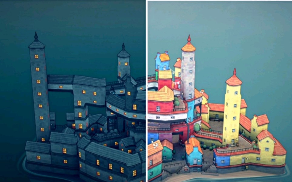 Townscaper各大神合集_哔哩哔哩_bilibili