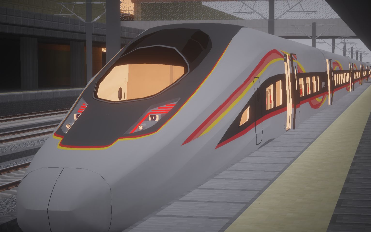 【xiaoy/MTR自制追加】MINECRAFT MTRmod CR400AF追加展示