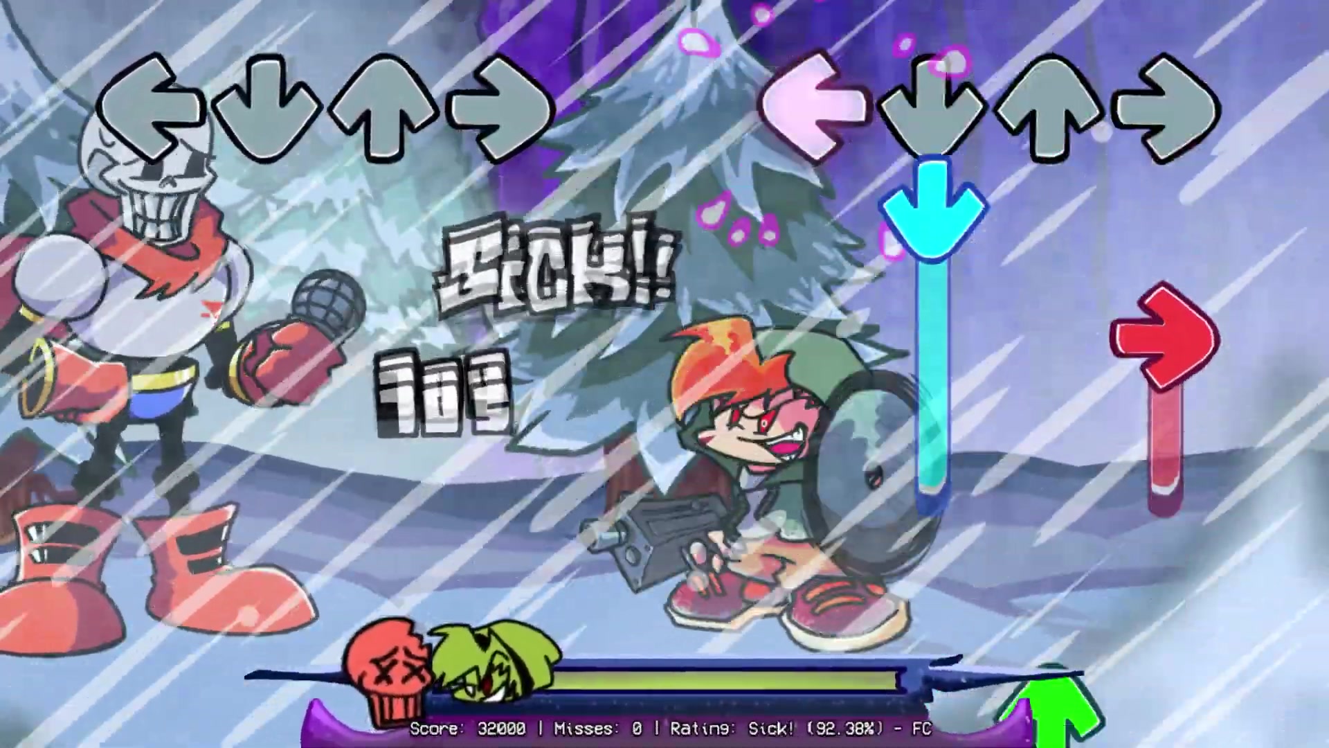 周五晚上Funkin’Vs Sans&Papyrus | Dusttale Best Friends演示（FNF Mod/Undertale ...