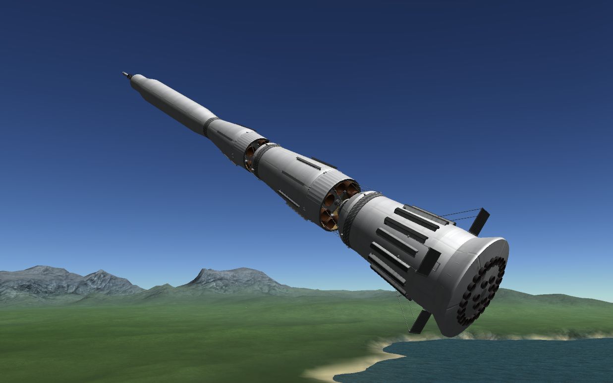 坎巴拉太空计划KSP 模拟N1火箭登月 原版+DLC_哔哩哔哩_bilibili