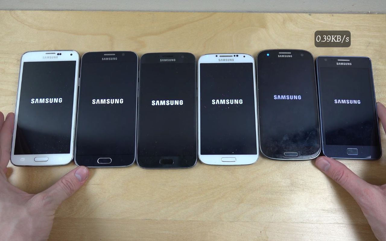 Samsung Galaxy S7 vs. S6 vs. S5 vs. S4 vs. S3 vs. S2 - Which - 视频下载 ...