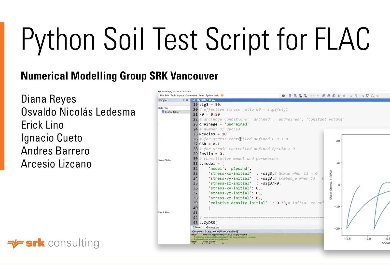 FLAC3D & Python 在土工试验模拟中的应用-Itasca官方频道-Itasca官方频道-哔哩哔哩视频