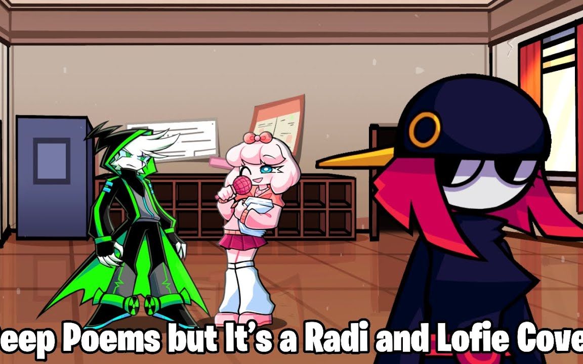 【FNF】Lofie和Razasy一起唱 -Bloody-Sazy-(Bloody Mary -Roller Remix)