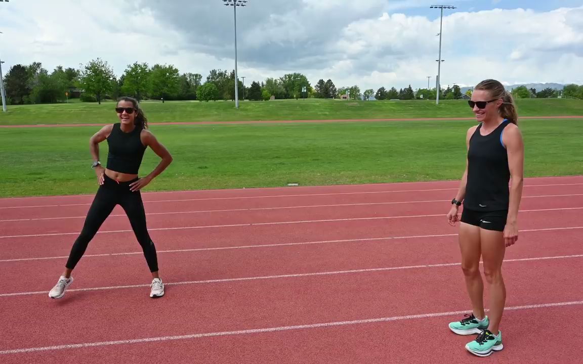 Kaela Edwards和Skylyn Webb的跑步训练_哔哩哔哩_bilibili