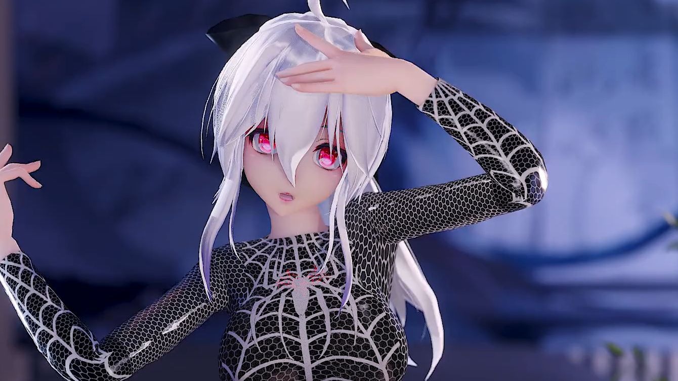 【弱音/MMD】Spider-Woman（竖屏）-爱怜说-爱怜说-哔哩哔哩视频