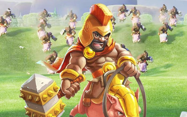 Clash of Clans_ Hog Rider 360°_2160P_哔哩哔哩 (゜-゜)つロ 干杯~-bilibili