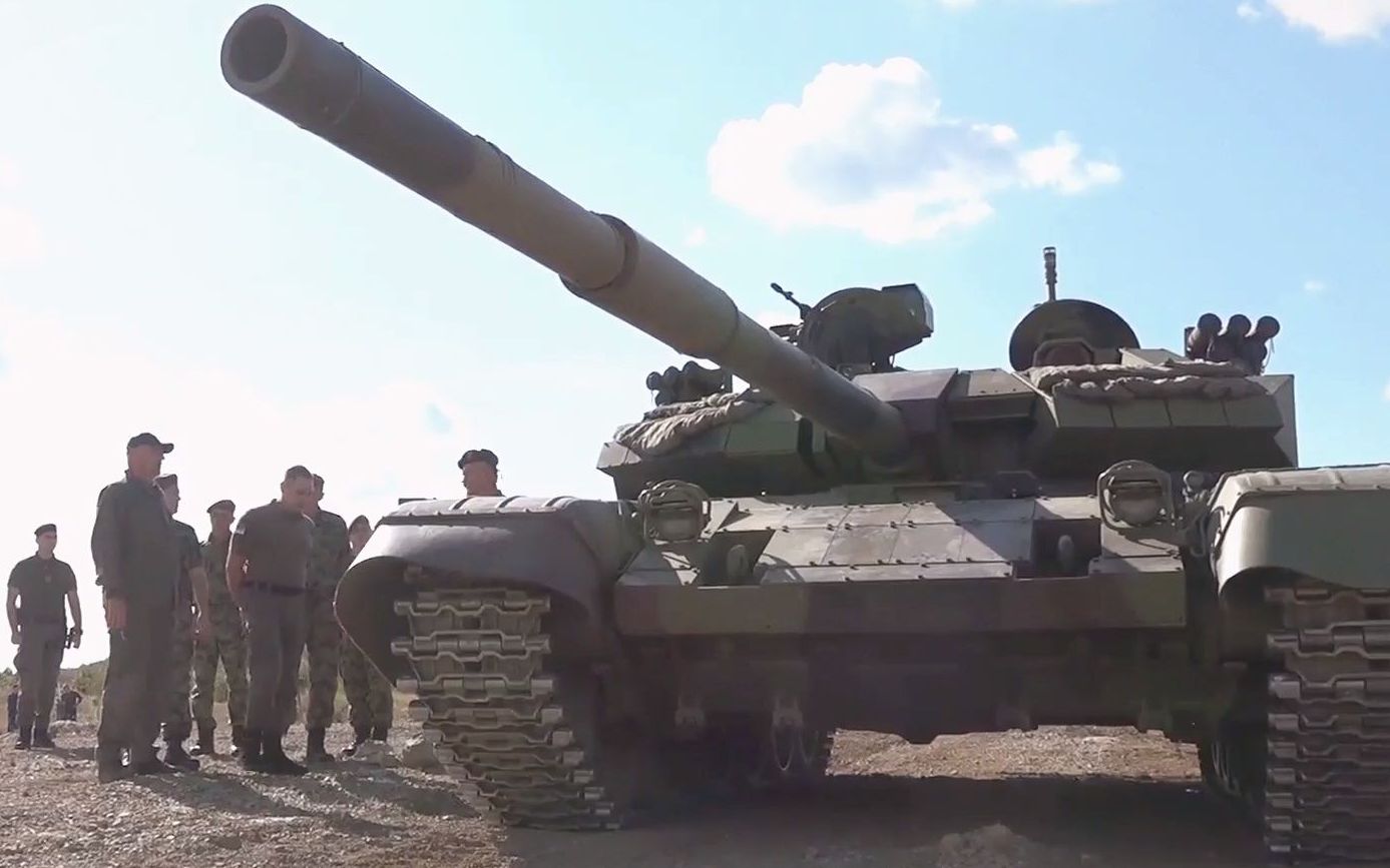 塞尔维亚（前南斯拉夫）M-84 AS1 主战坦克_哔哩哔哩_bilibili
