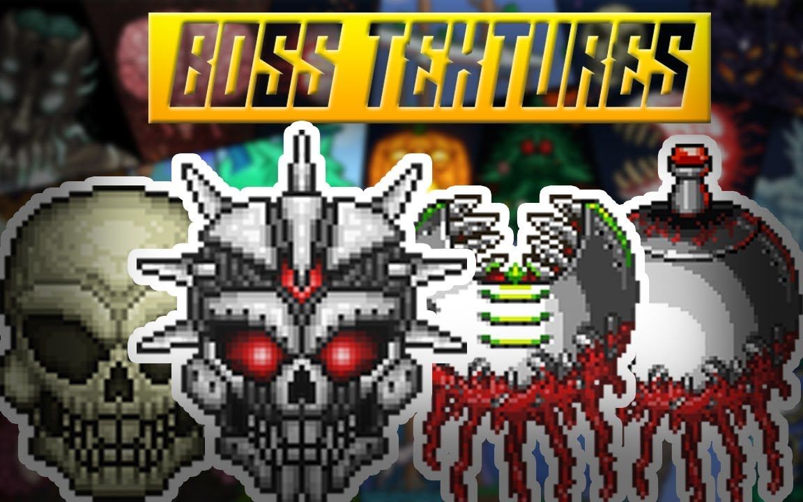 [Terraria] 酷毙了的BOSS材质!_哔哩哔哩_bilibili