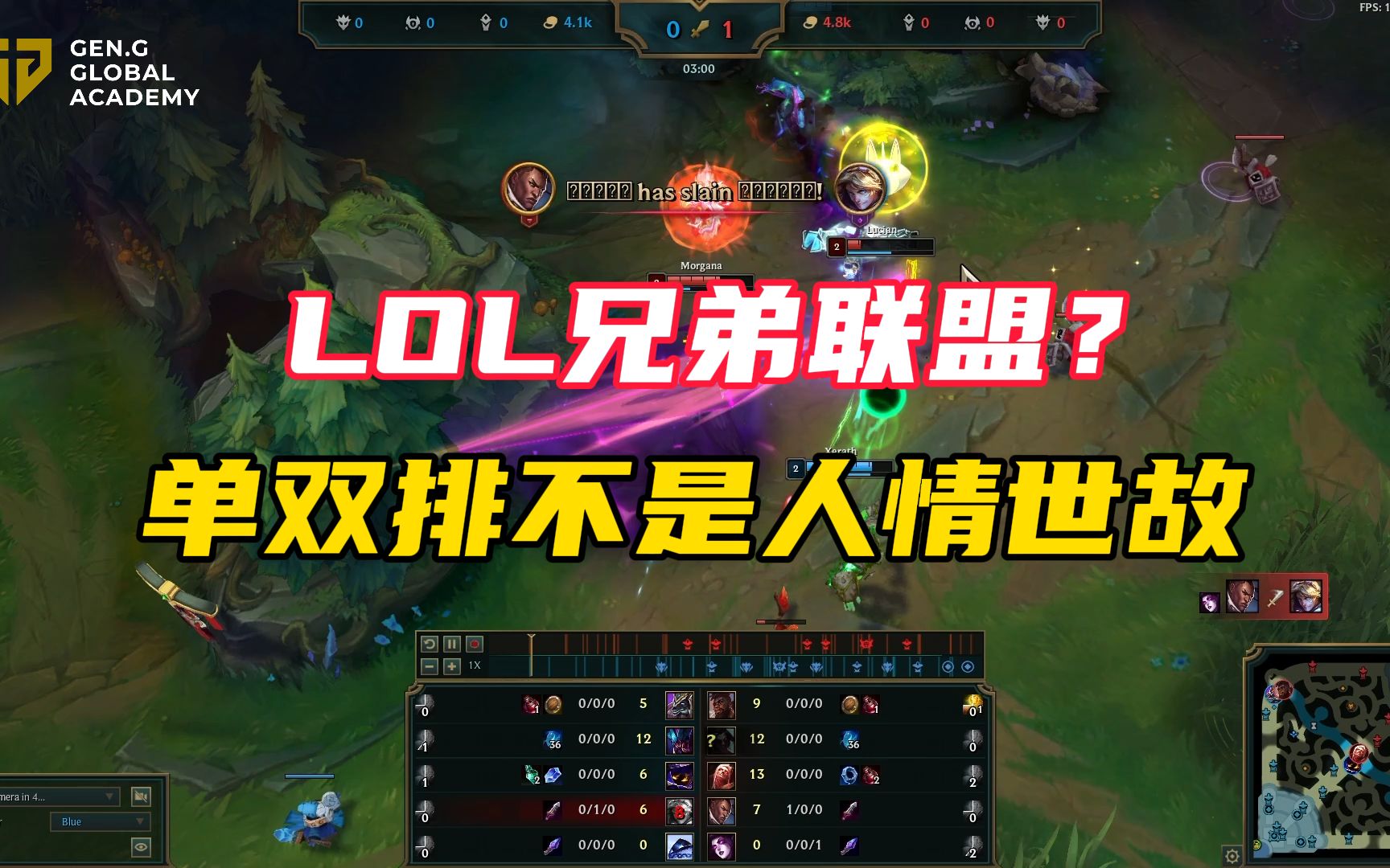 教练：这把输了还真有可能是你的功劳-GenG电竞训练营-GenG电竞训练营-哔哩哔哩视频