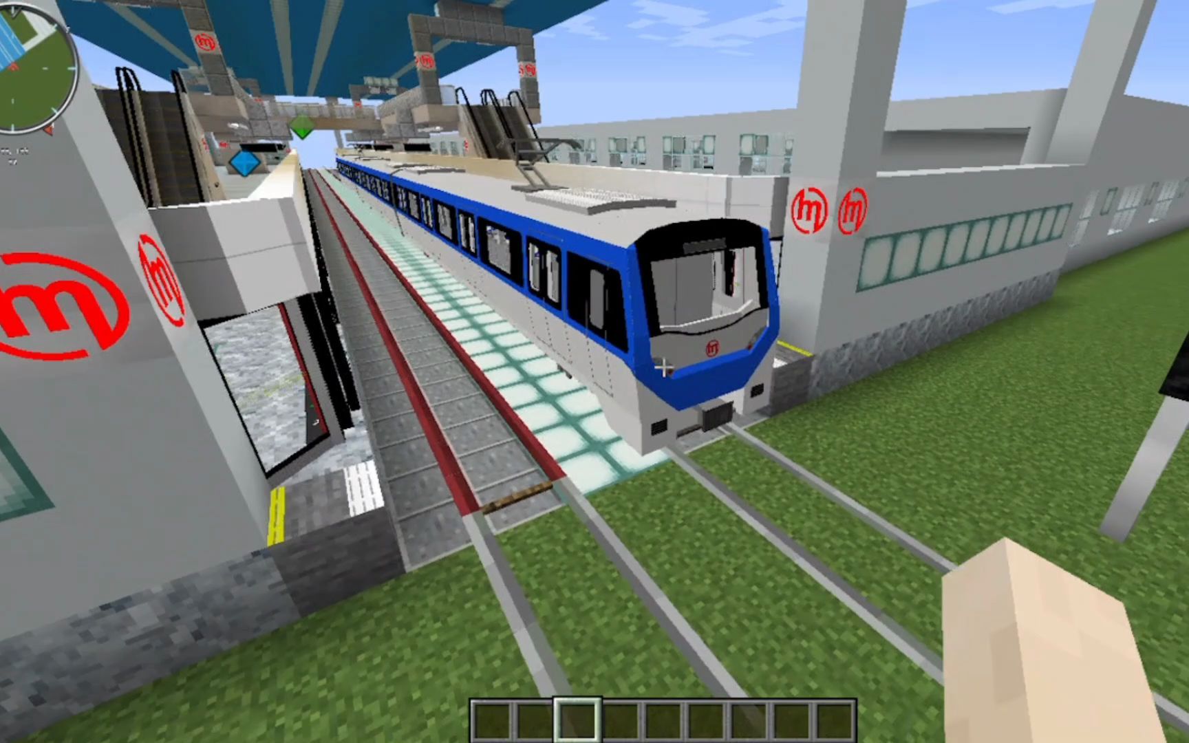 【Minecraft MTR Mod】一个小学生制作的MC地铁是怎样的？