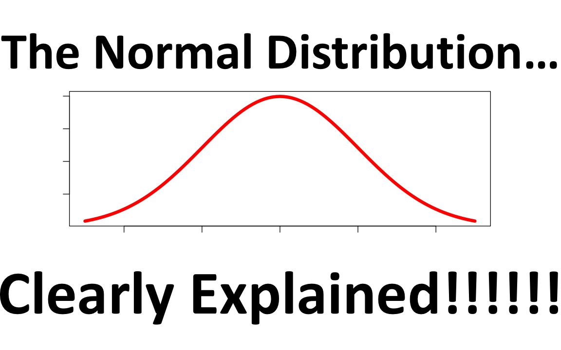 正态分布（normal distribution）中文字幕_哔哩哔哩_bilibili