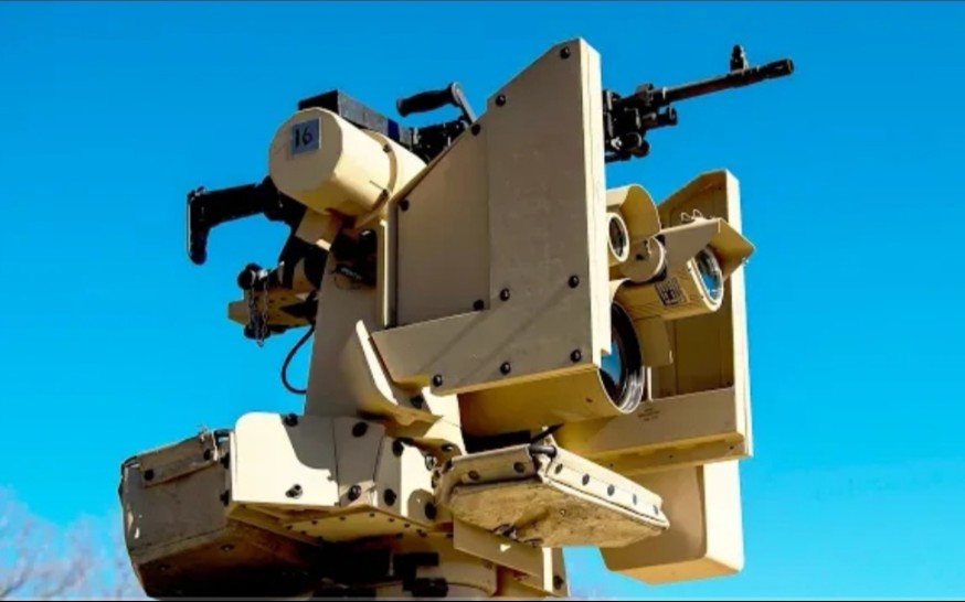【军事】通用远程操作武器站M153 Protector CROWS Il-Common Remotely Operated Weapon ...