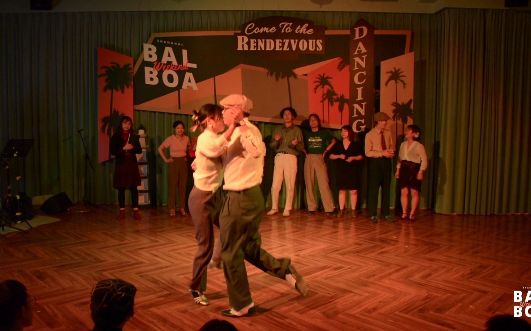 SBW2021 Collegiate Shag Open Mix & Match Final_哔哩哔哩_bilibili