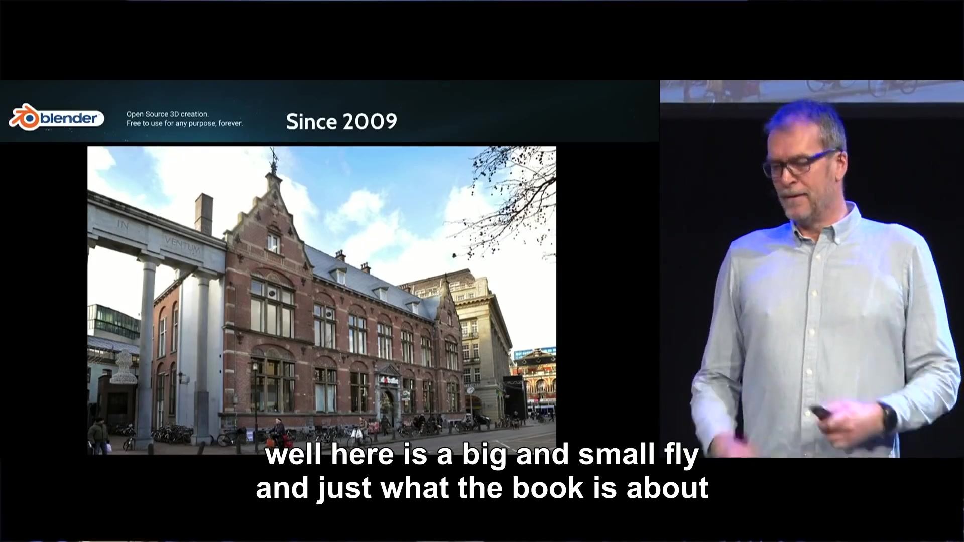 Blender 2018 大会 Blender创始人 Ton Roosendaal 演讲 英语字幕版_哔哩哔哩_bilibili