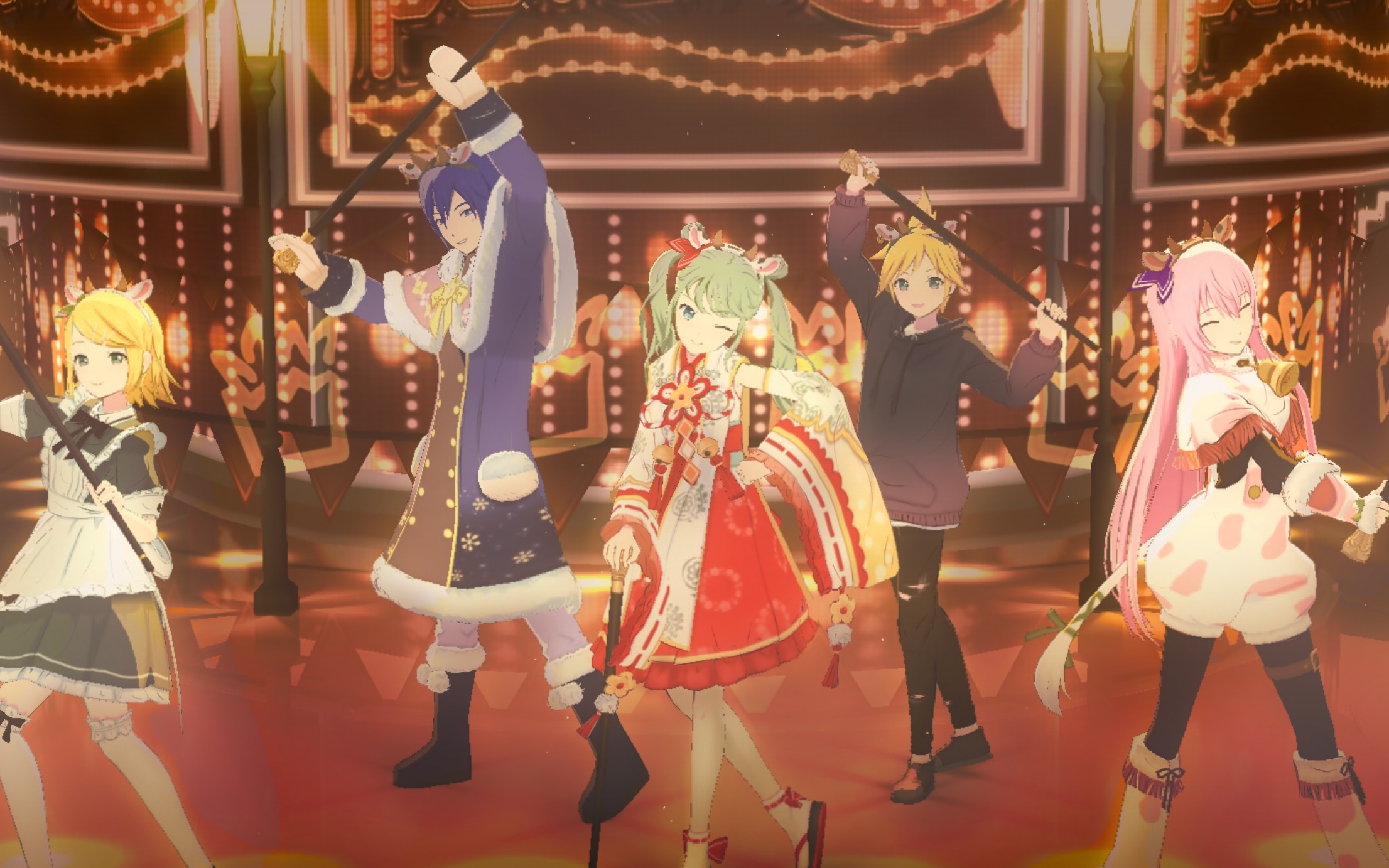 【Project Sekai】变身土豆 一键换装 （20年月卡汇总）_哔哩哔哩_bilibili