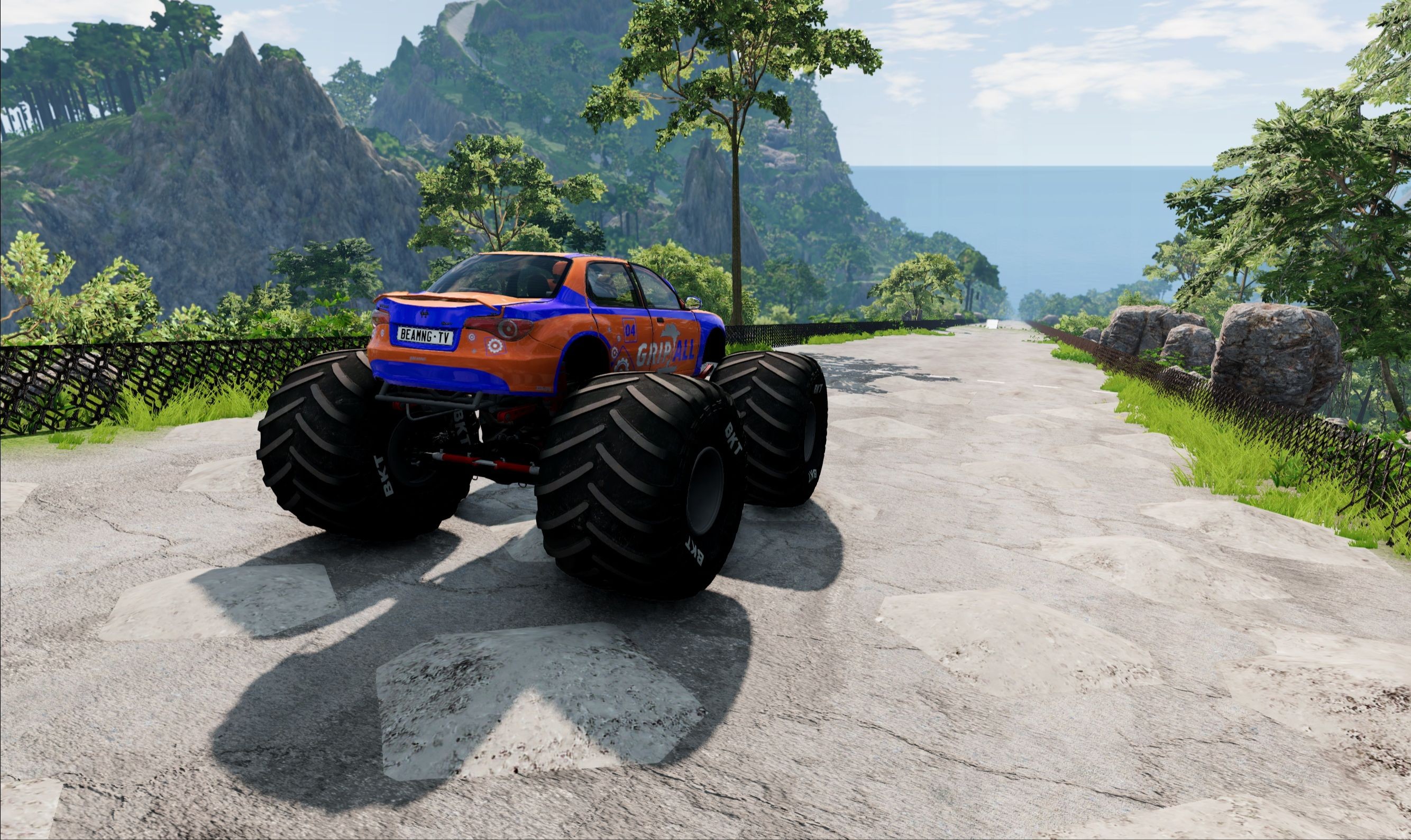 你只管踩油门，剩下的交给弹幕-BeamNG-TV-BeamNG-TV-哔哩哔哩视频