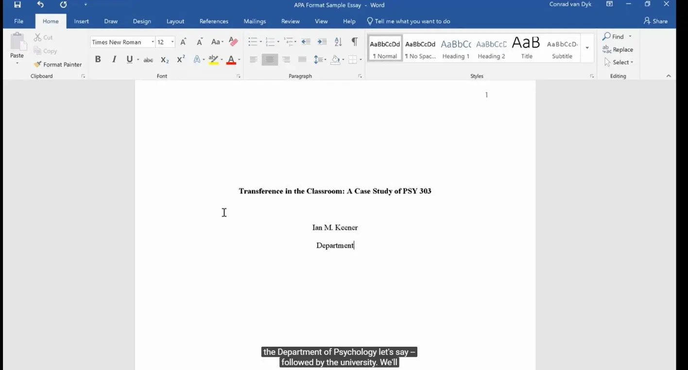 APA Essay Format (7th ed.) | APA格式 | 论文写 - 哔哩哔哩