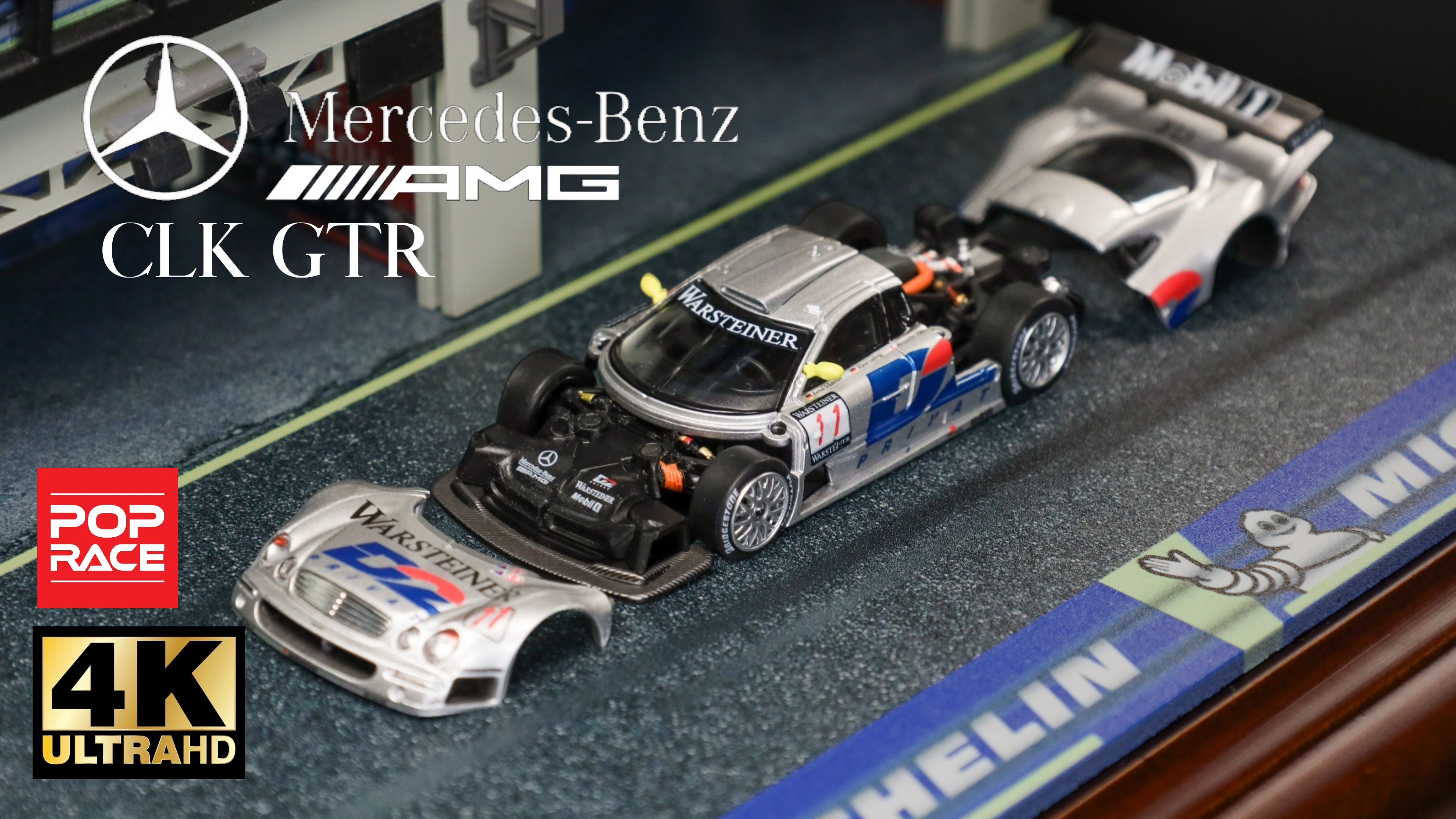Pop Race 1:64 - Mercedes Benz AMG CLK GTR - 1997 FIA GT - D2 PRIVAT ...