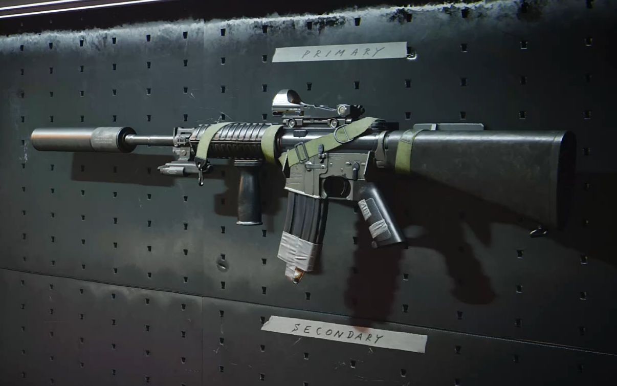 【COD17】8个配件的M4你怕不怕？A测所有武器角色技能_哔哩哔哩_bilibili