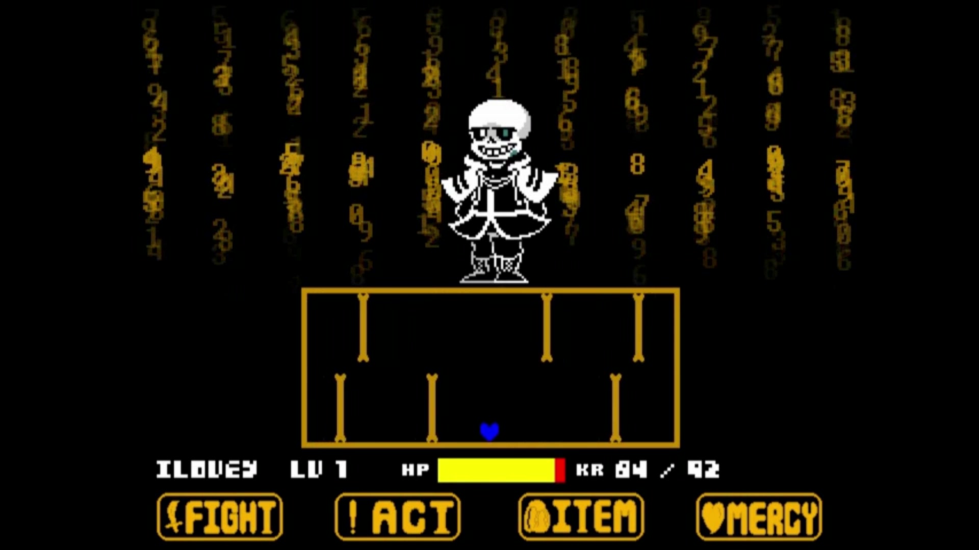 Numbertale 数 字 sans 审 判 战 全 阶 段 通 关 ！ ！ ！_哔哩哔哩_bilibili