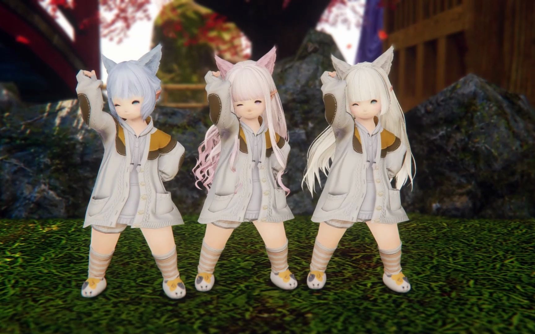 【FF14/GMV/mod慎入】叮 叮 当 当 舞 但 是 母 肥