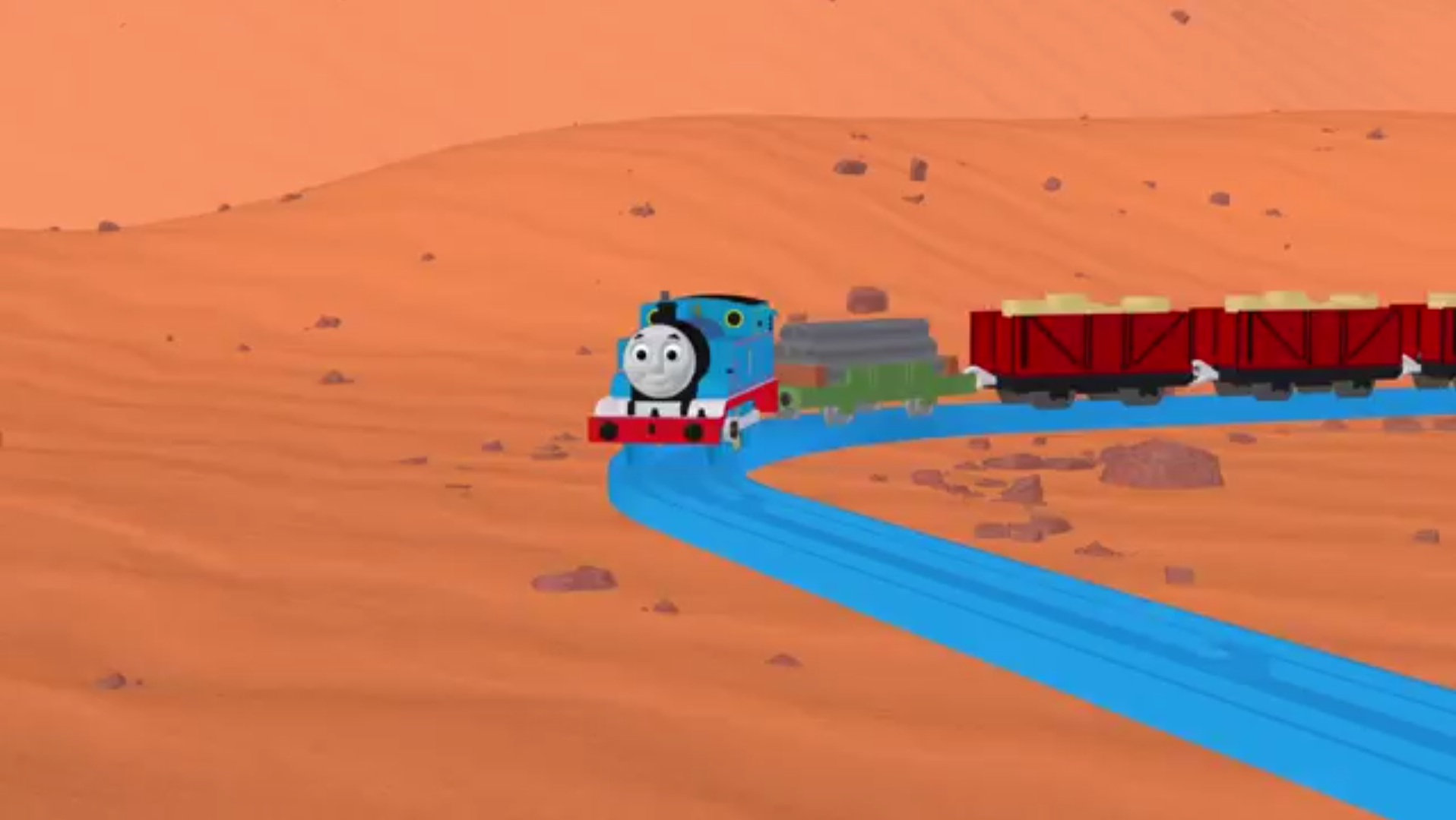 TOMICA Thomas & Friends Slow Motion Crashes: Thomas Does a LOOP THE ...