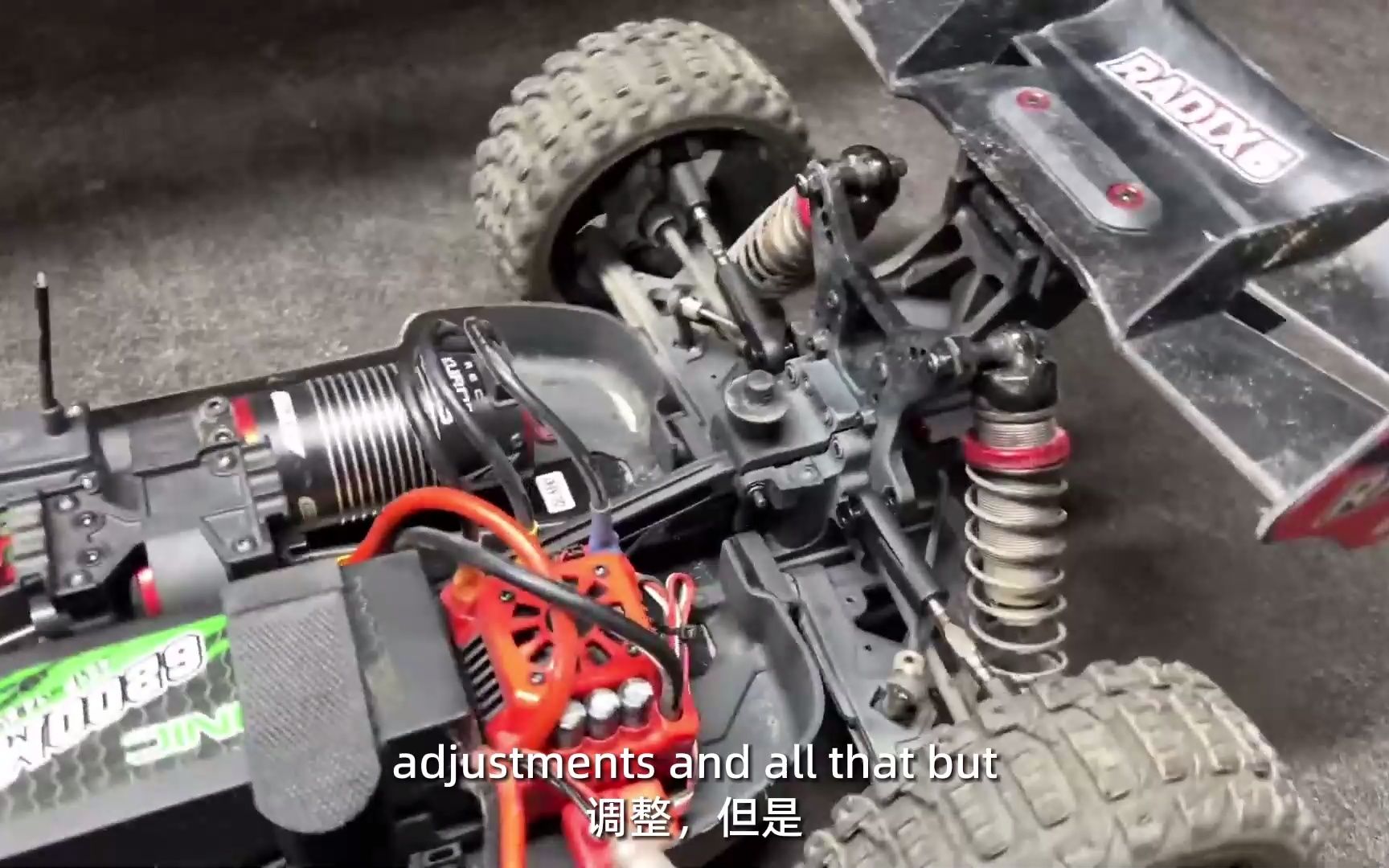 Team Corally Radix6 更换拉杆测试#强国模型 #Team Corally #rc_哔哩哔哩_bilibili