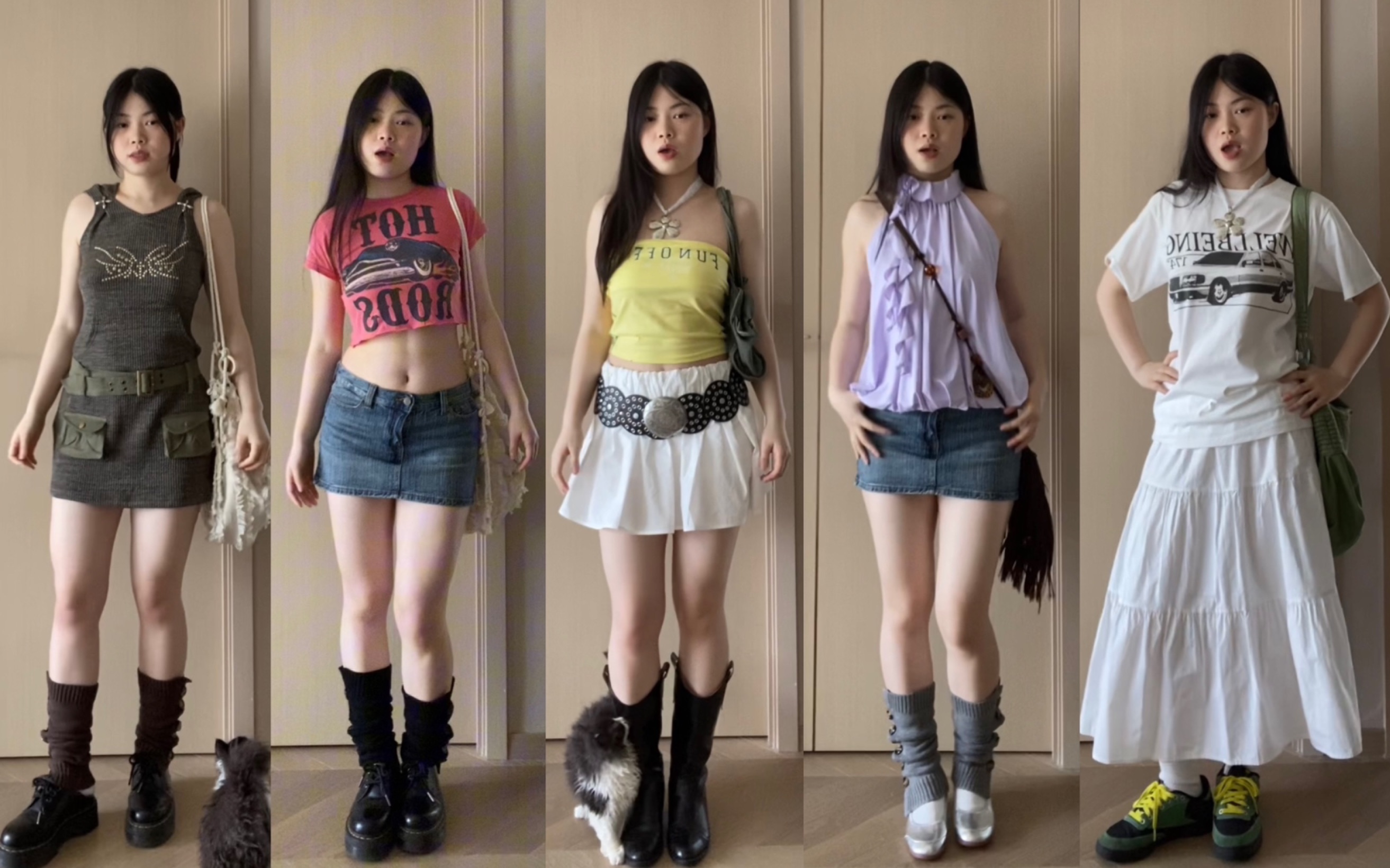 ootw：多巴胺彩色一周穿搭合集～-pinktwenty-pinktwenty-哔哩哔哩视频