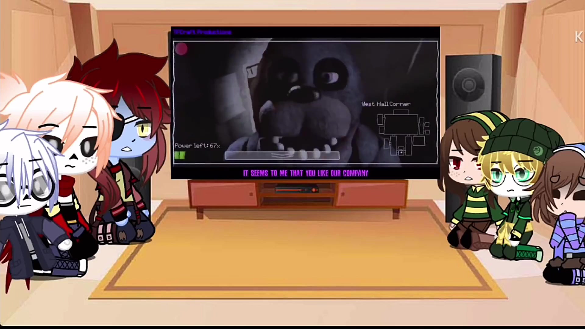 【FNAF】【UT】UT众人和威廉廉廉廉廉廉廉看“Bonnie Featurette”Undertale + William afton ...