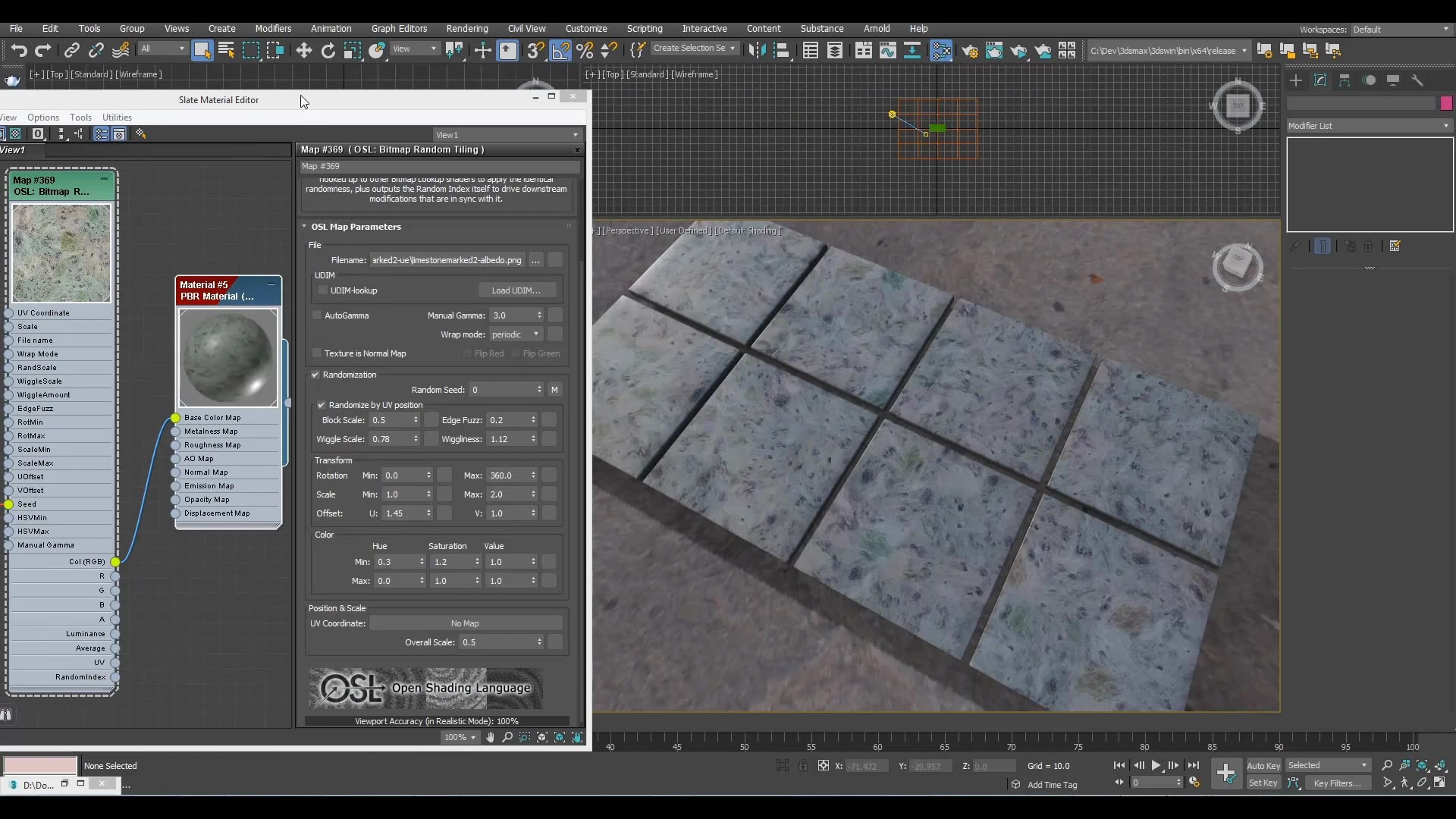 3ds Max 2021.2 Update, Bitmap Random Tiling_哔哩哔哩_bilibili