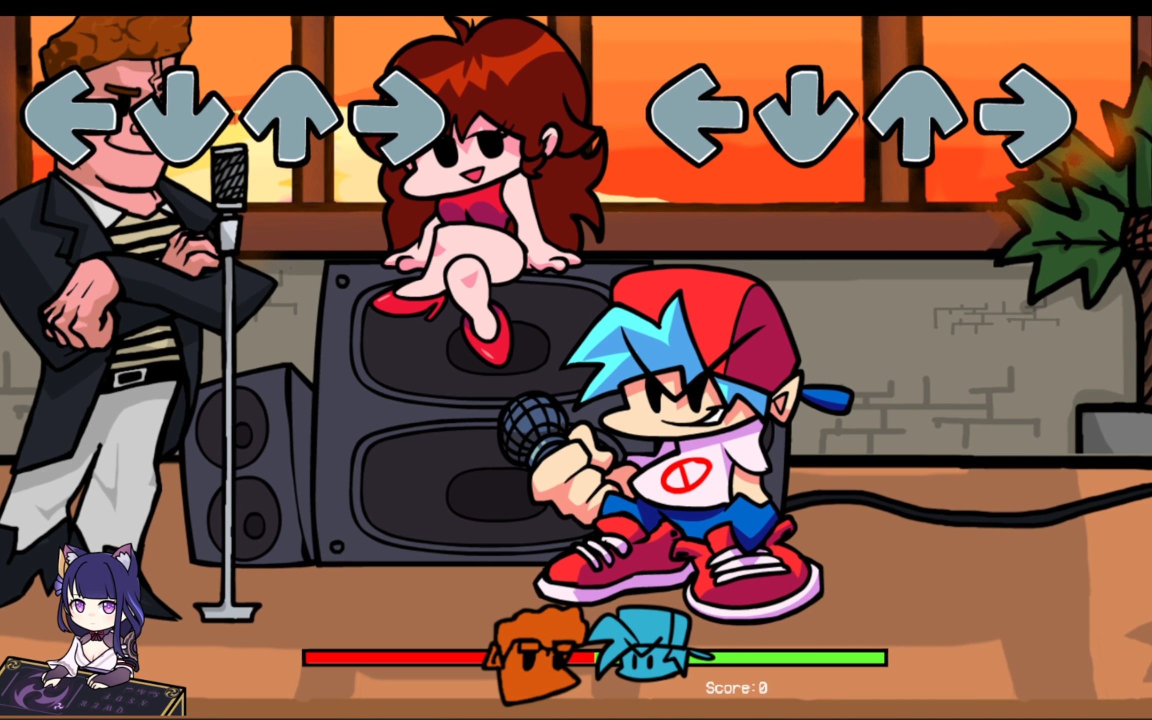 FNF推荐：诈骗进行曲Never Gonna Give You Up，但是在FNF