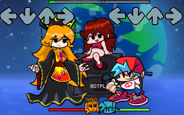 【FNFx东方】纯狐参战黑色星期五之夜-故乡之星倒映于海