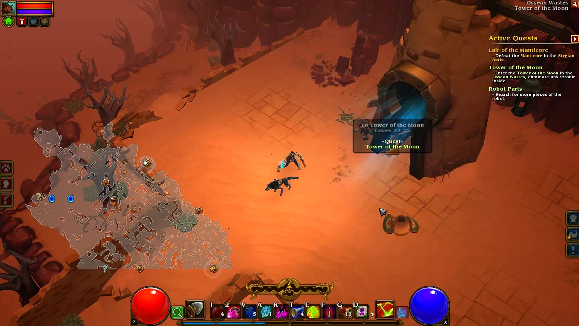 Torchlight 2 Outlander VH build (Elite) EP12 Tower of the Moon_哔哩哔哩 ...