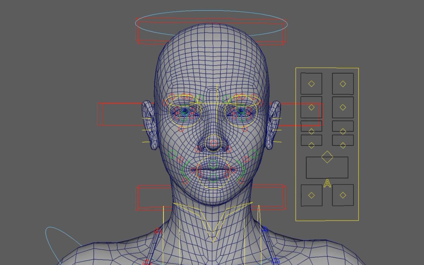 Maya realistic character rig reel 写实角色绑定作品展示_哔哩哔哩_bilibili